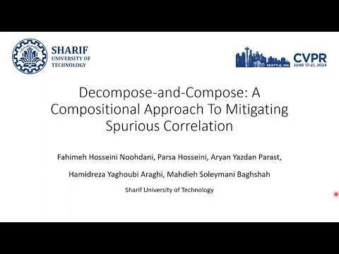 [CVPR 2024] Decompose-and-Compose: a Compositional Approach to Mitigating Spurious Correlation ...
