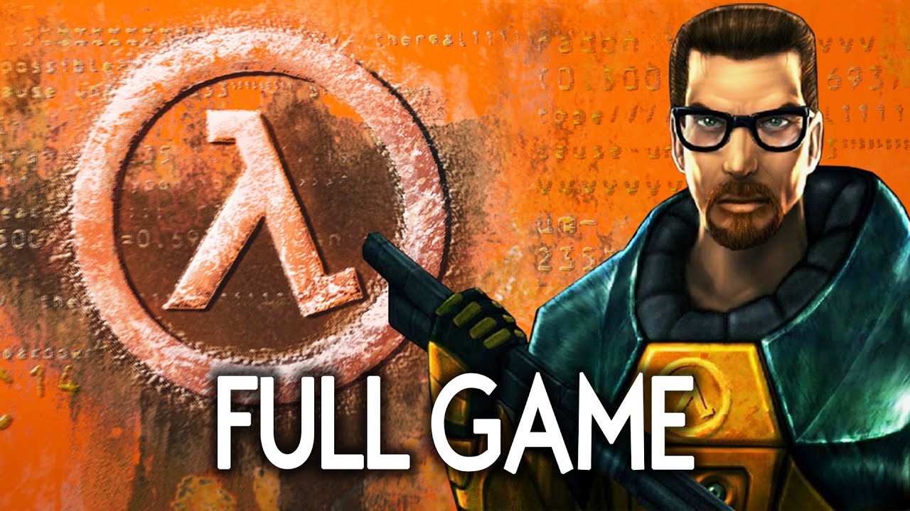 Half Life Full Game Walkthrough Gameplay No Commentary YouTube
