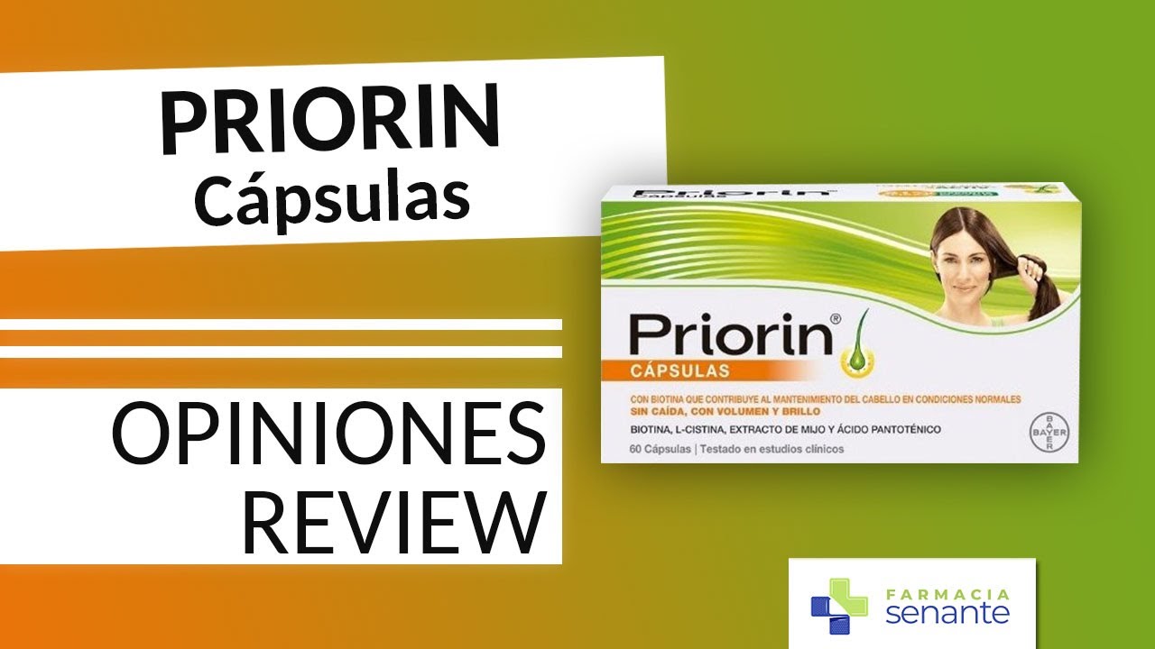 PRIORIN Opiniones 🌷 PRIORIN Anticaida ⭐ FARMACIA SENANTE - YouTube