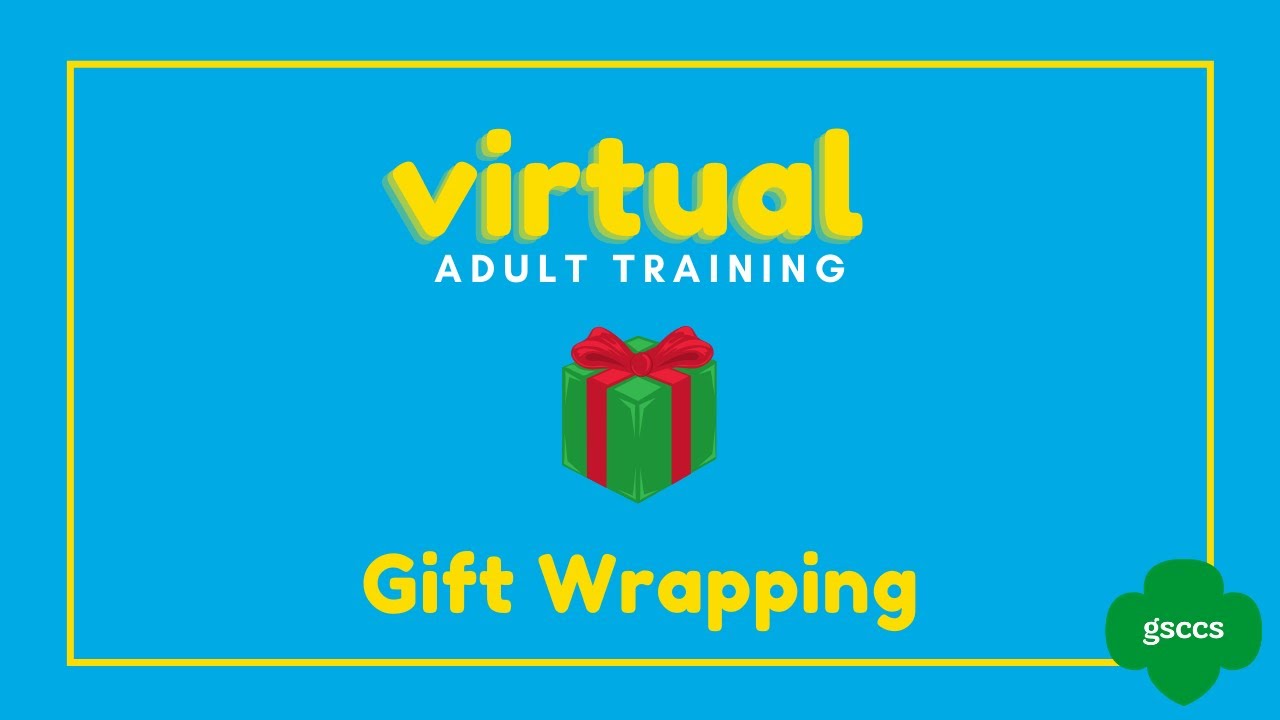 Virtual Adult Training | Gift Wrapping - YouTube