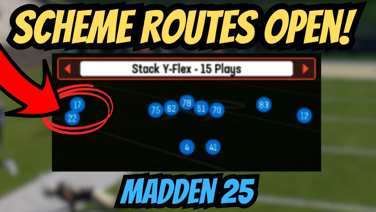 DIAL UP HUGE PLAYS! Gun Stack Y Flex Mini Scheme | Madden 25 Tips & Tricks - YouTube