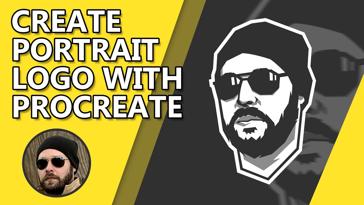 Create Portrait Logo With Procreate - YouTube