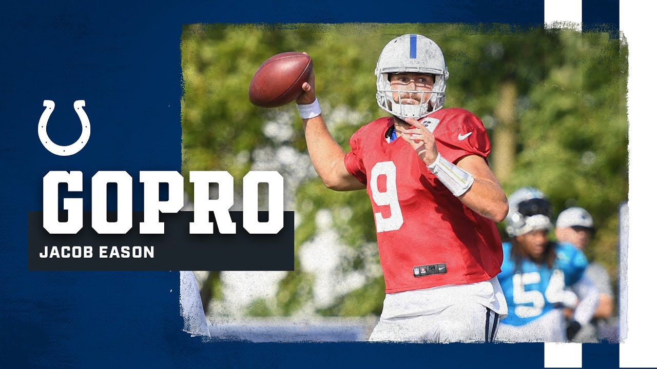 Jacob Eason Wears the GoPro at Colts Training Camp - YouTube