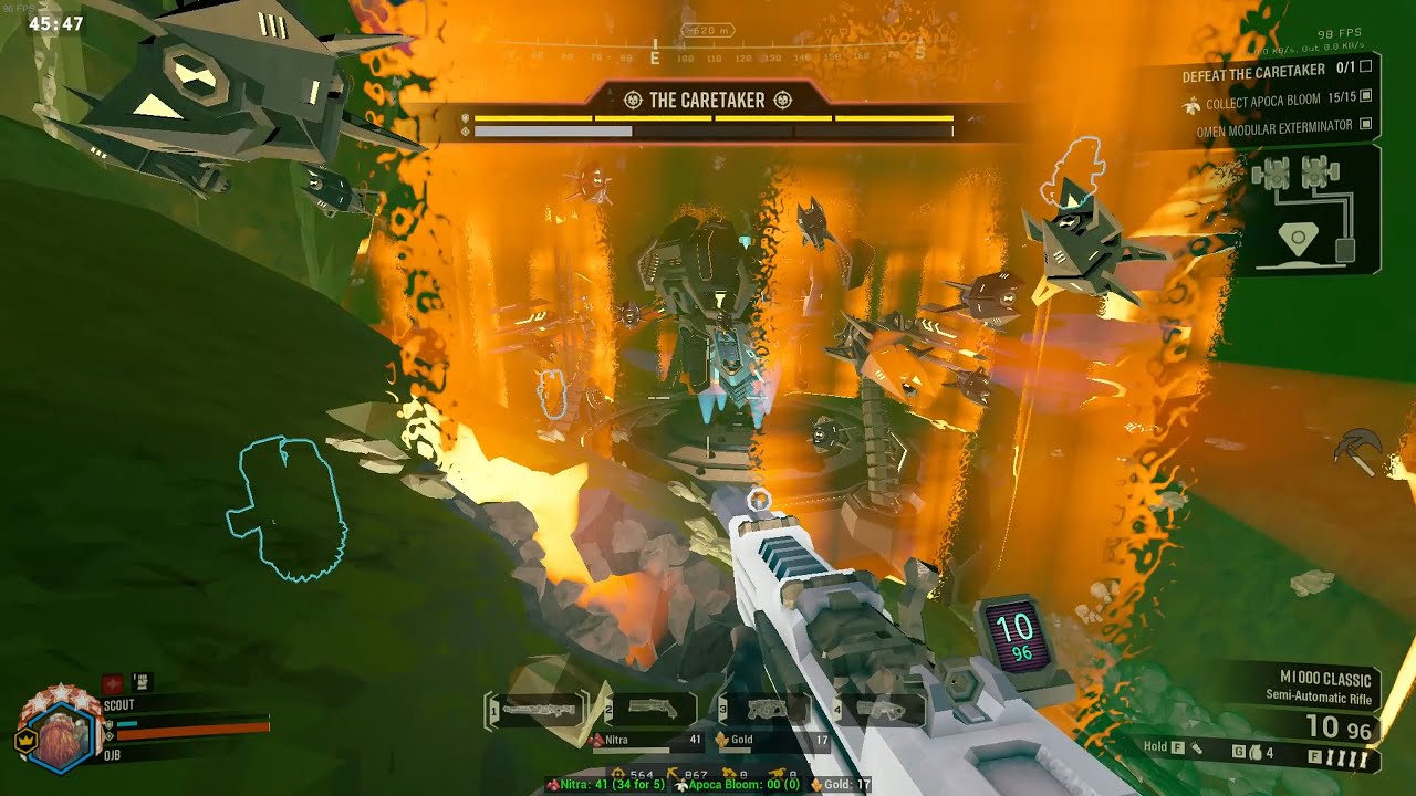 DRG 6x2: Industrial Sabotage ft. OMEN tower (true solo scout) - YouTube