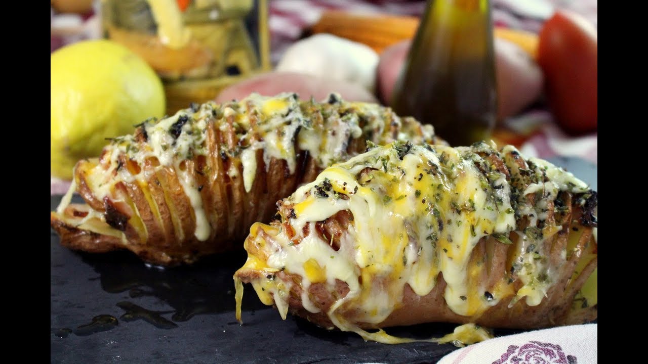 Las patatas mas ricas del mundo, Patatas hasselback, ¡RECETA MUY FACIL ...