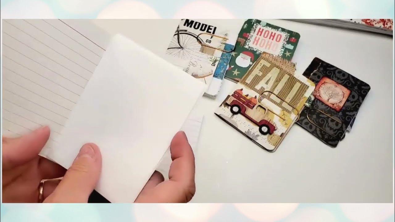 DIY Index Card Booklet: Easy How-To Tutorial - YouTube