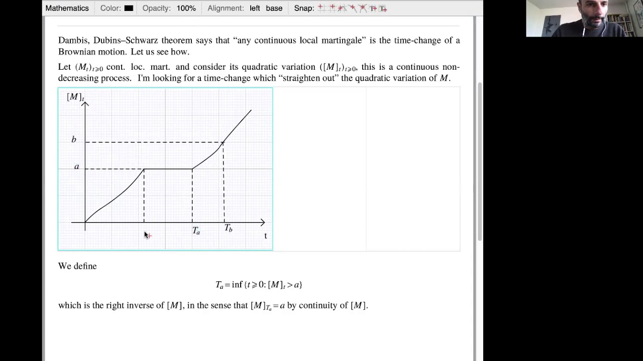 Experiments in online teaching with TeXmacs (drawings) - YouTube