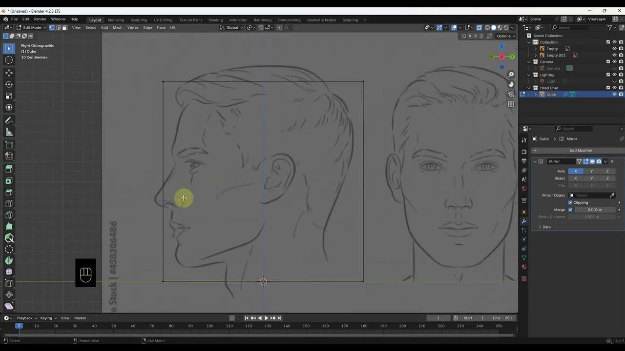 Part 1 - Persiapan (Blender Head Modeling) - YouTube