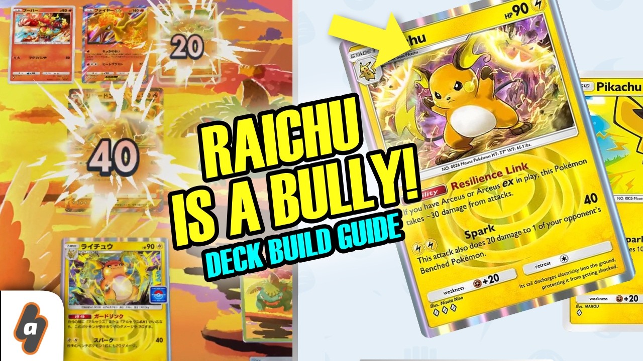 One of the Best Raichu decks in Pokemon TCG Pocket - YouTube