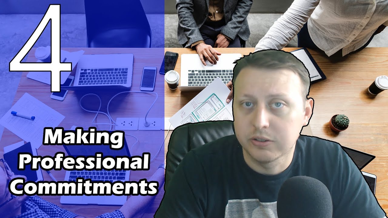 Making Professional Time Commitments | Becoming a Professional by Dylan ...