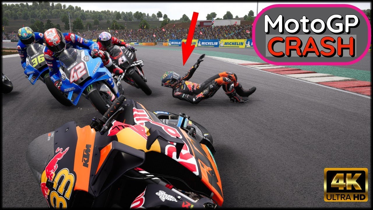 MOST SHOCKING MOTORCYCLE CRASH | MotoGP crashes | 4K ULTRA HD - YouTube