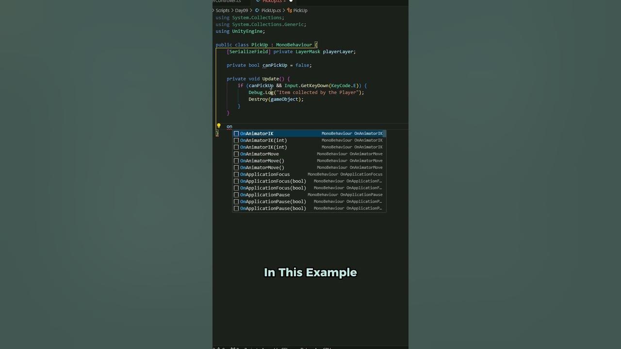 Day 09 - Making Things in Unity by Myself #gamedev - YouTube
