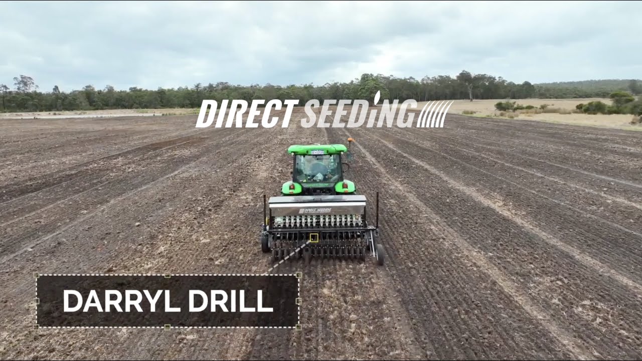 Darryl Drill Testimonial - Direct Seeding - YouTube