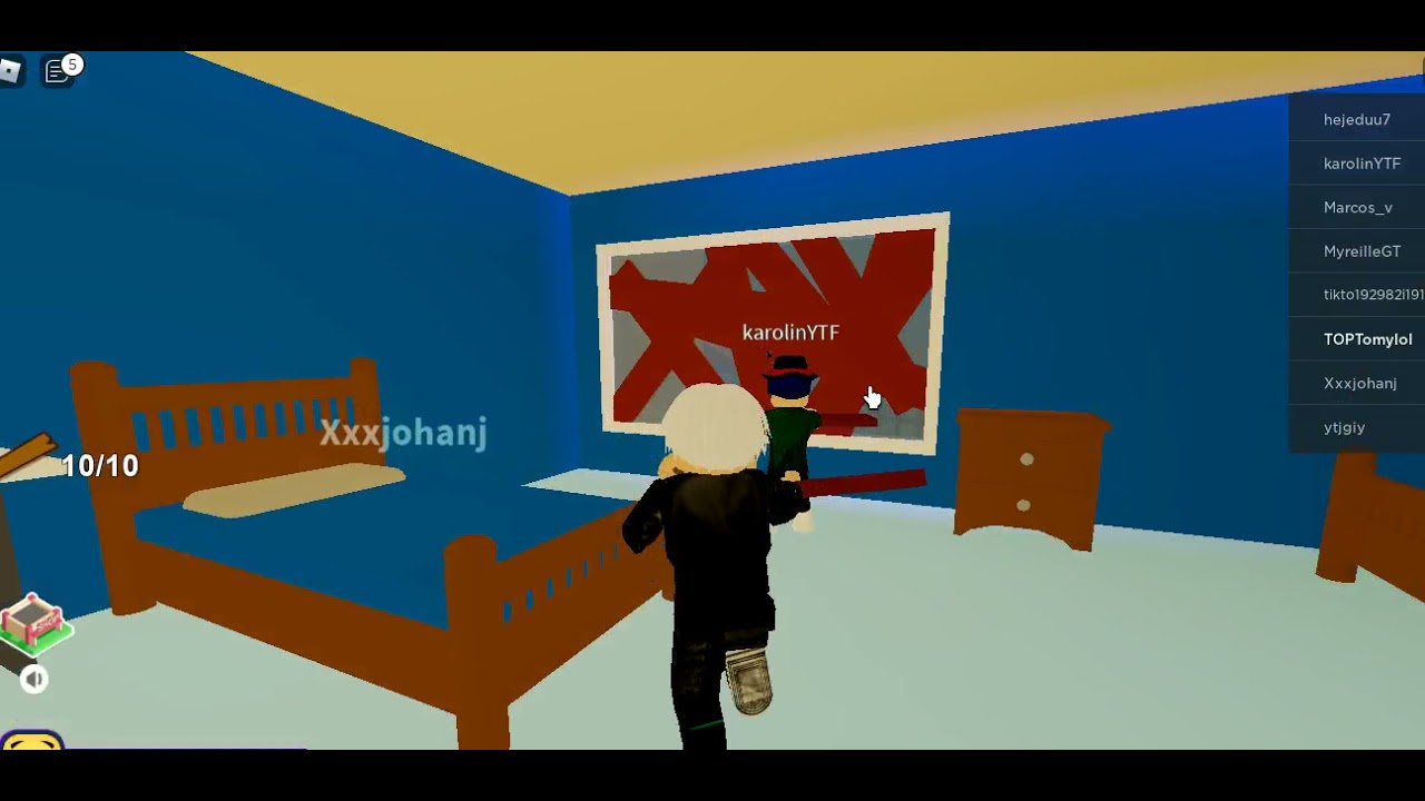 la purga en roblox XD -- Primer video--Break in - YouTube