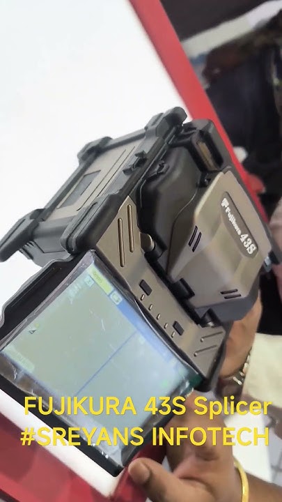 FUJIKURA 43S Splicer | PART2 #sreyans #sreyans #SREYANSINFOTECH - YouTube