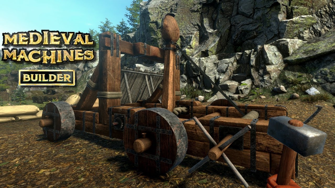 ⚔️ Medieval Machines Builder - ☠ Zbudowałem średniowieczną katapultę 💪 ...