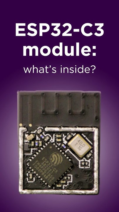 What S Inside An Esp32 C3 Mini 1 Module Arduino Robotics