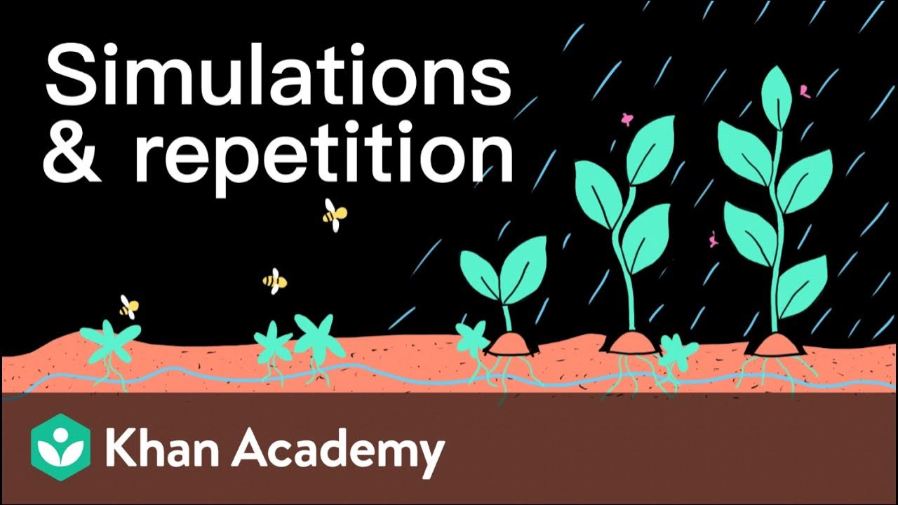 Simulations and repetition | Intro to CS - Python | Khan Academy - YouTube