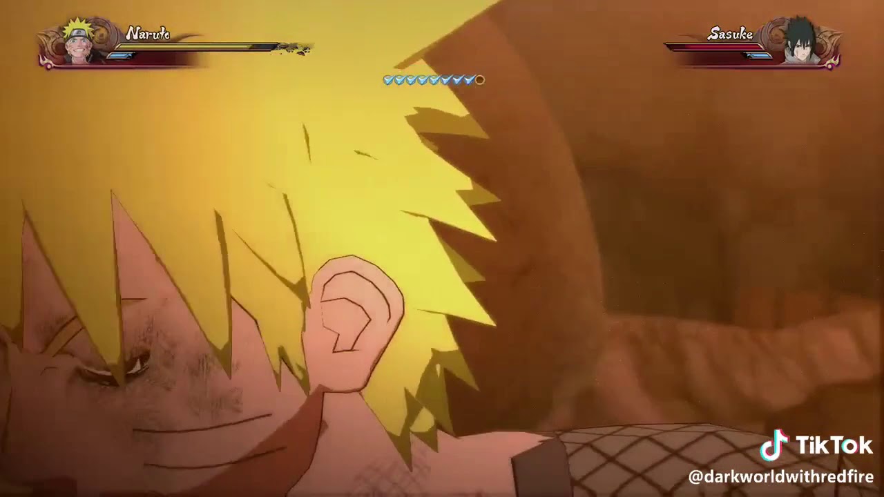 Sasuke vs naruto tired people after fighting - YouTube