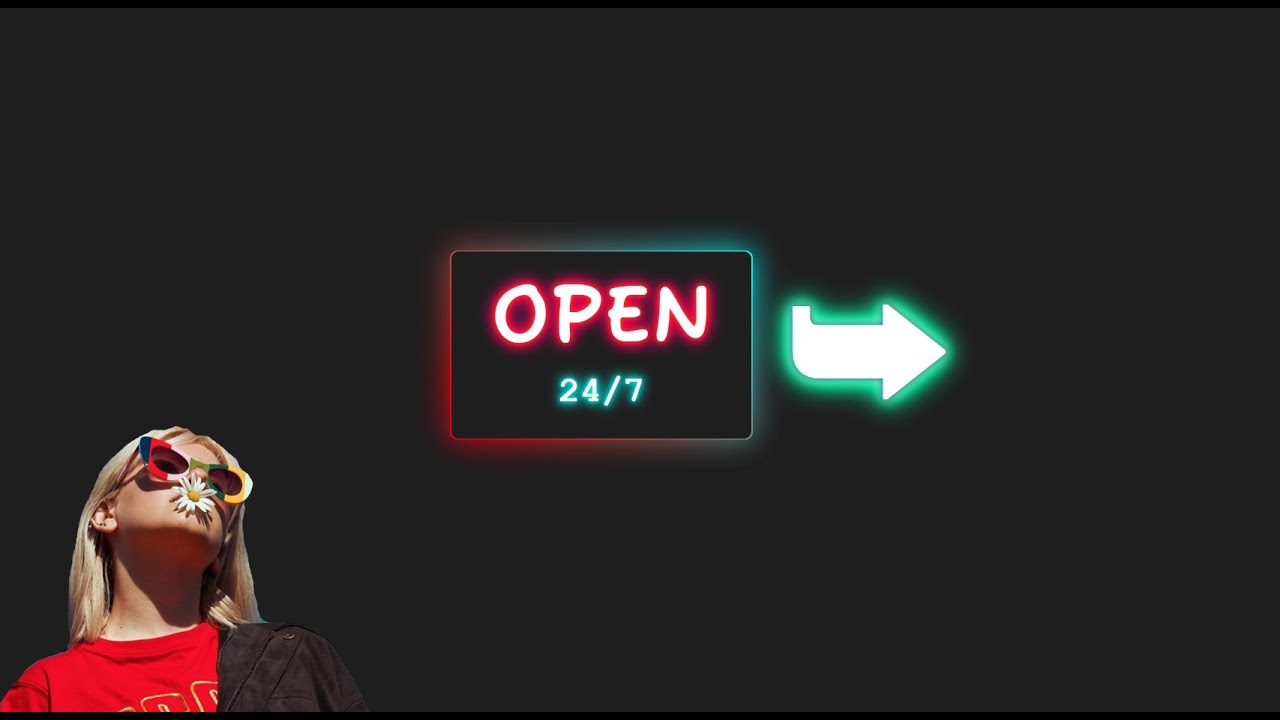 Awesome animated rainbow border with CSS HTML - YouTube