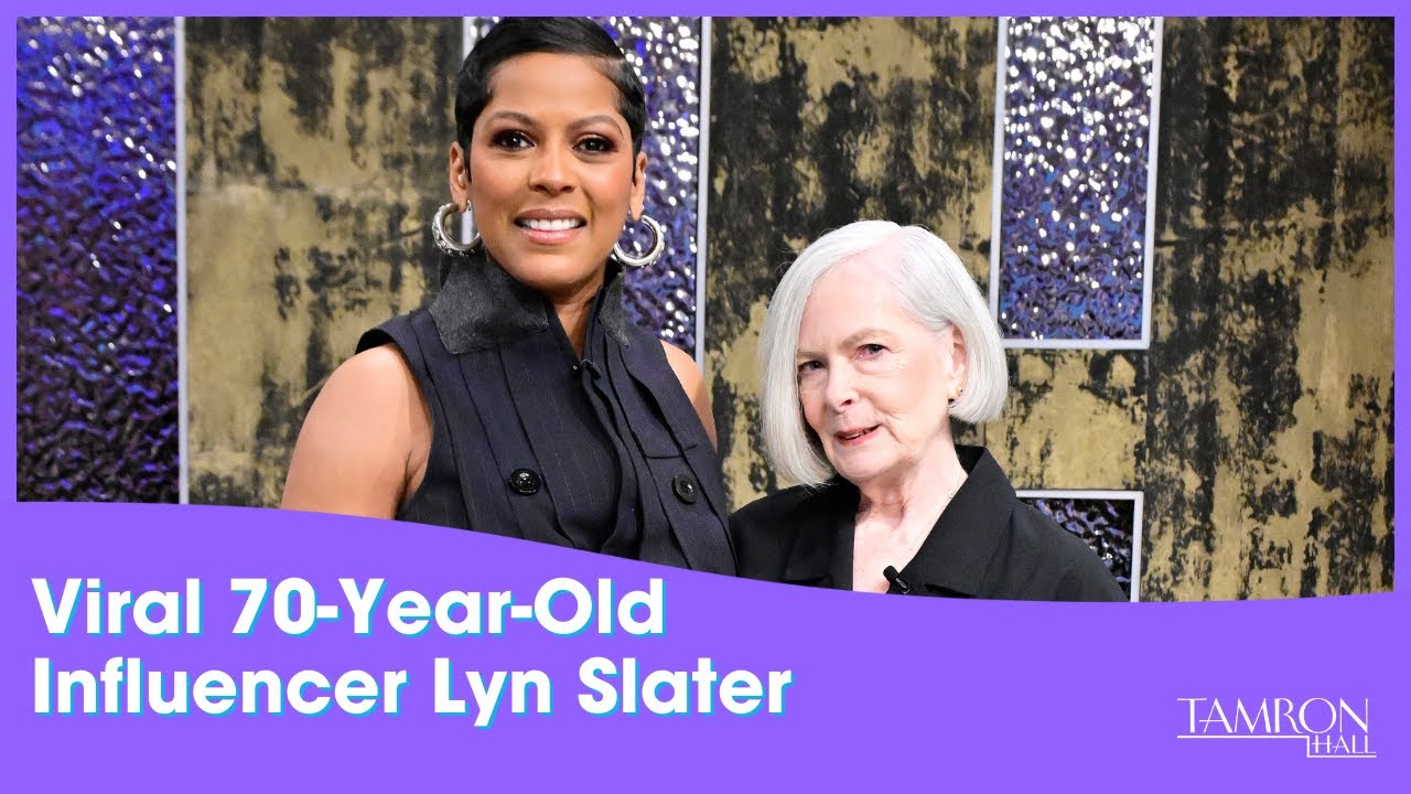 Viral 70-Year-Old Influencer Lyn Slater Returns to the Show! - YouTube