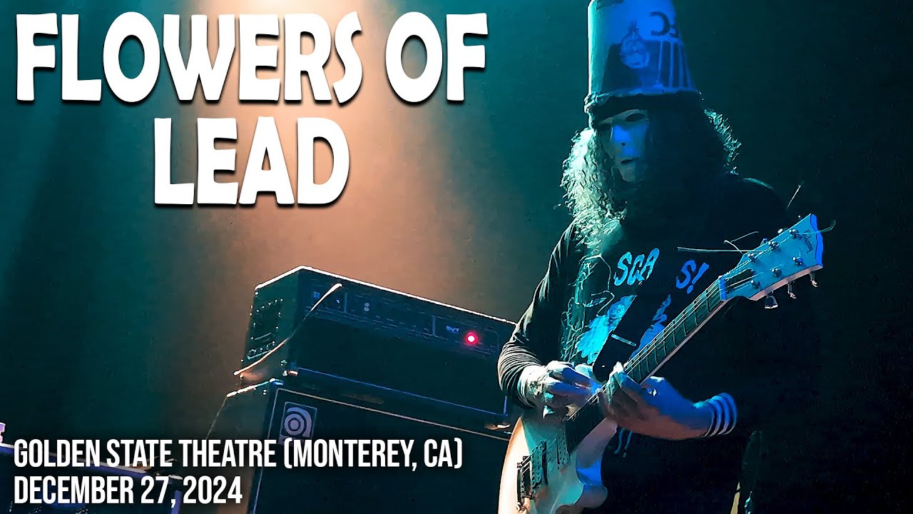 Flowers of Lead | Buckethead and Cob 4K (LIVE) at Golden State Theatre ...