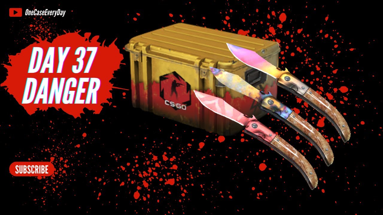 Opening a CS:GO case every day until i get a knife or gloves, Danger ...