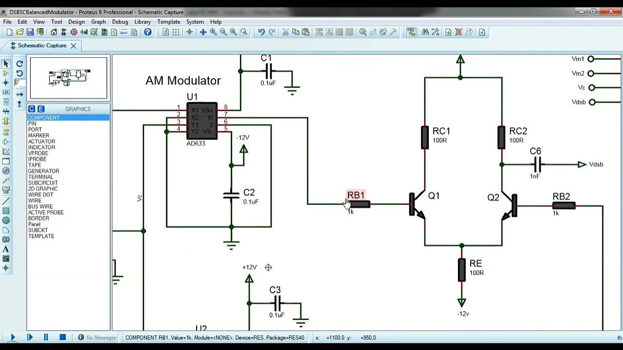 DSB SC balanced modulator - YouTube