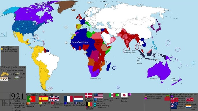 European Colonialism Map
