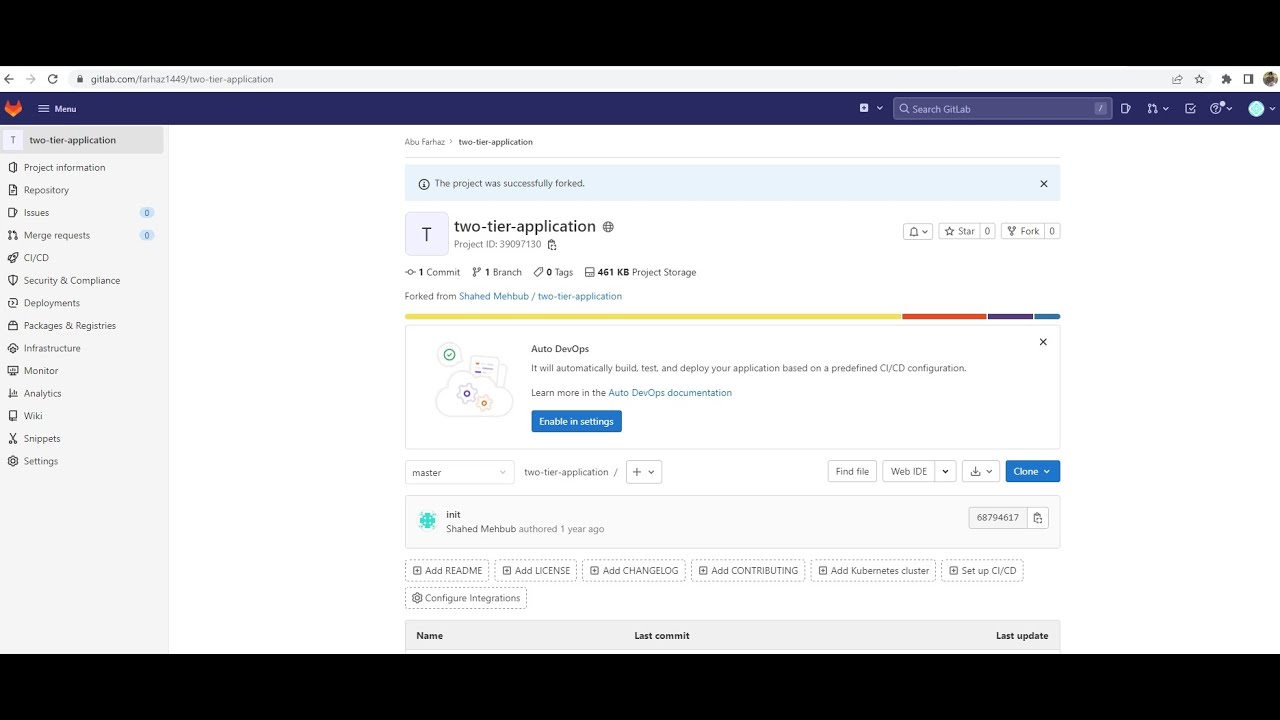 Two Tier Application Deployment In Docker Containers Using Dockerfile