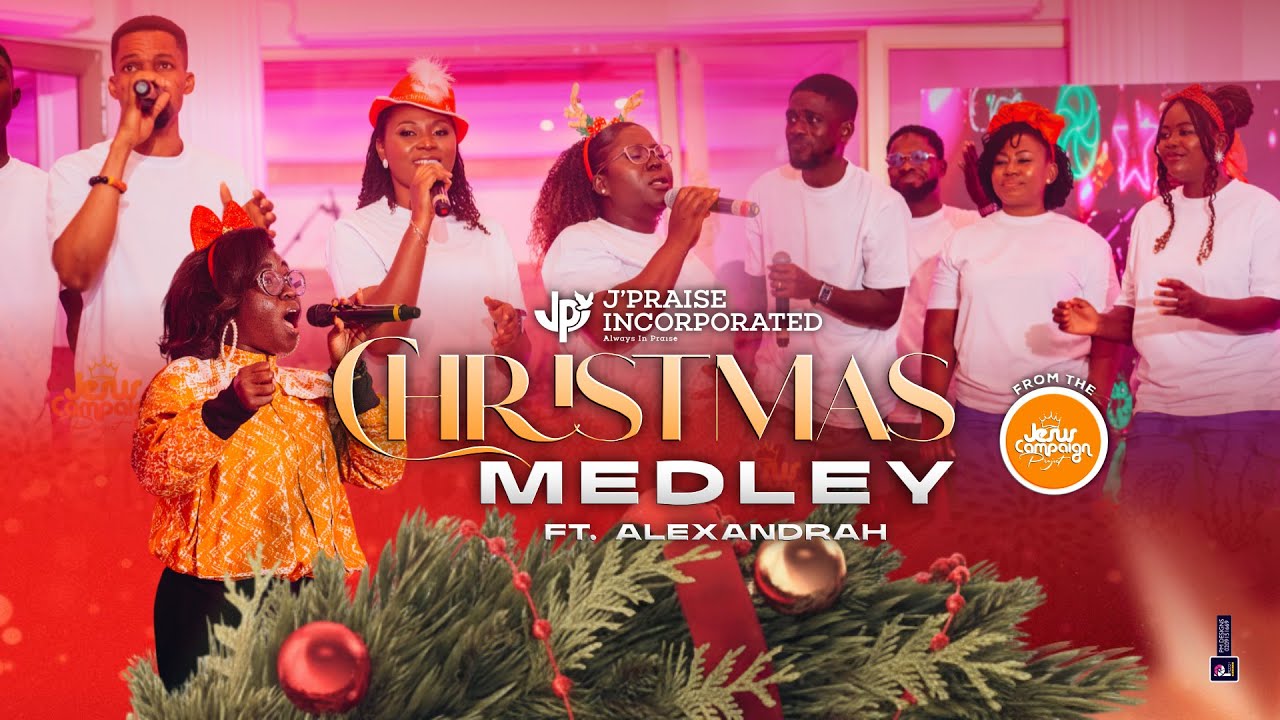 Christmas Medley || J' Praise Inc. Ft. Alexandrah - YouTube