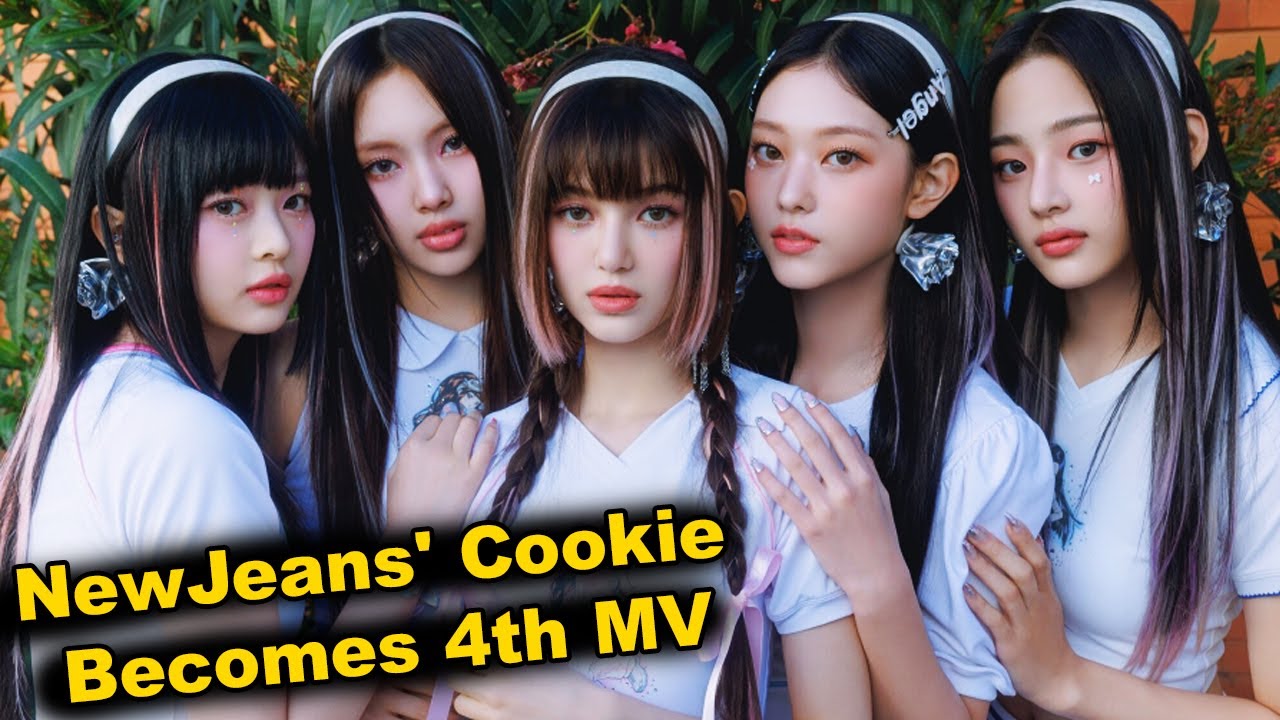 NewJeans ''Cookie'' Becomes Their 4th MV To Hit 100 Million Views - YouTube