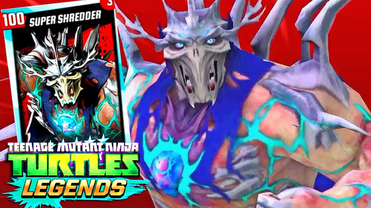 WOW SUPER SHREDDER IS BACK AGAIN Teenage Mutant Ninja Turtles LEGENDS ...