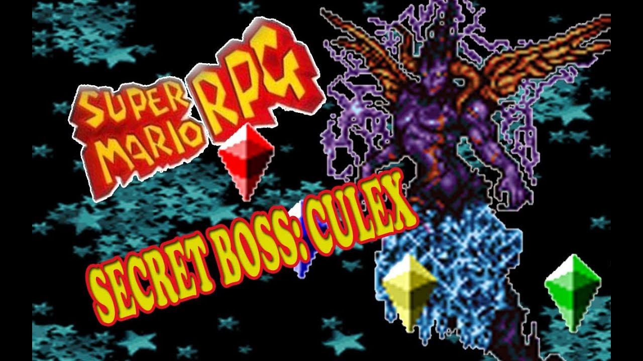 Super Mario RPG Legend Of Seven Stars (Part 23) SECRET BOSS CULEX [ HD ...