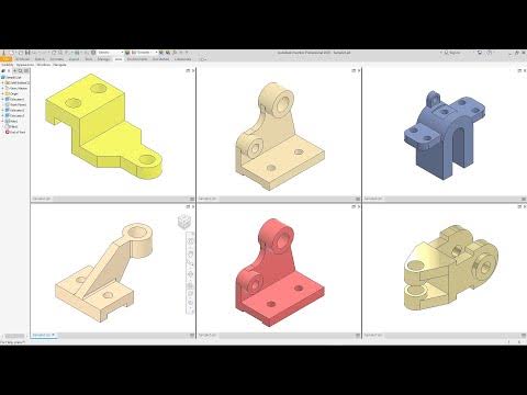 Autodesk Inventor Training Course - Day2 - 3D Features - YouTube