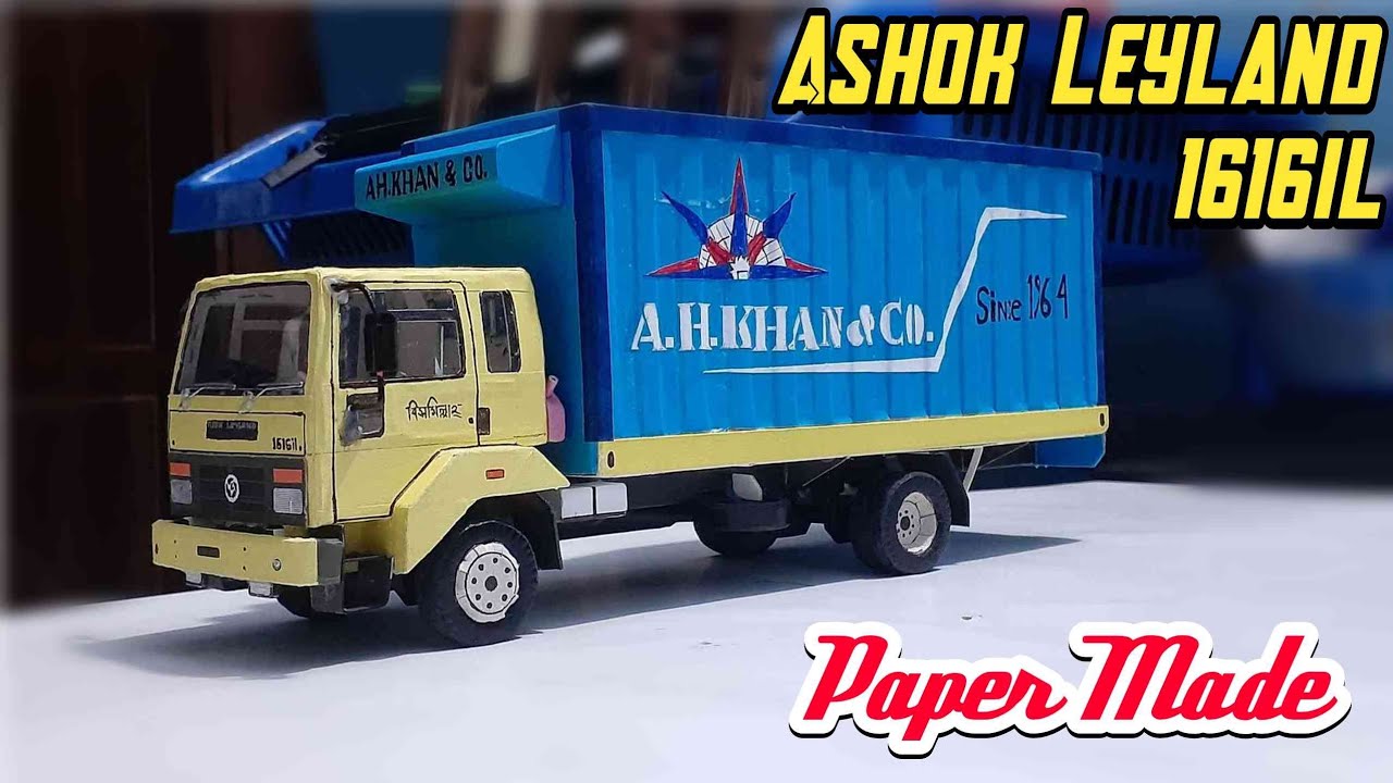 Ashok Leyland 1616il BTS + Showdown video - YouTube