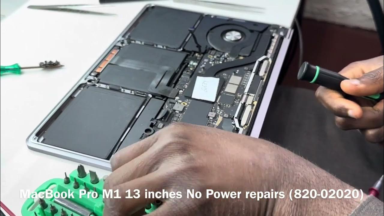 Macbook Pro M1 13 inches A2338 No Power repairs - YouTube