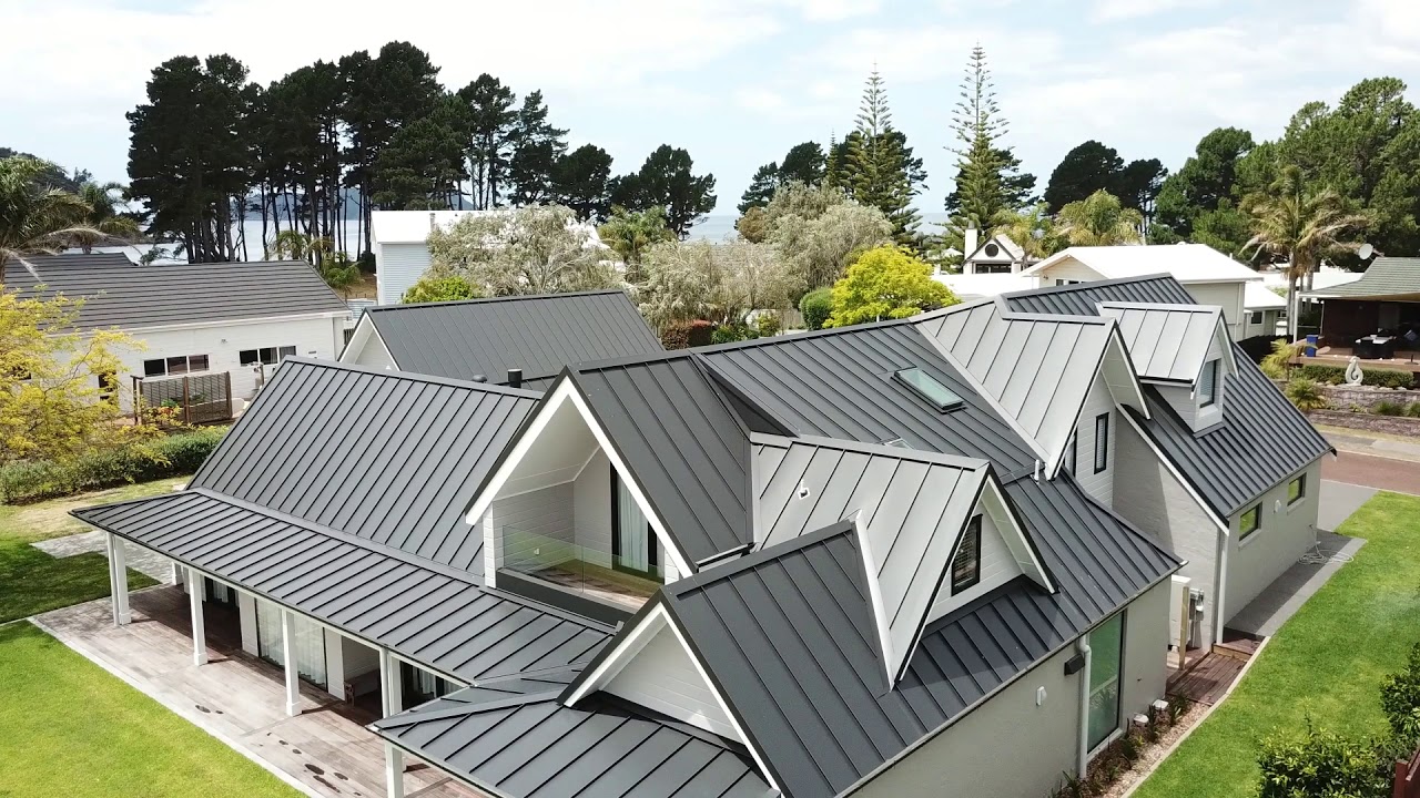 EURAMAX Premium pre-coated Aluminium - "Ultra Matte Grey Black" - YouTube