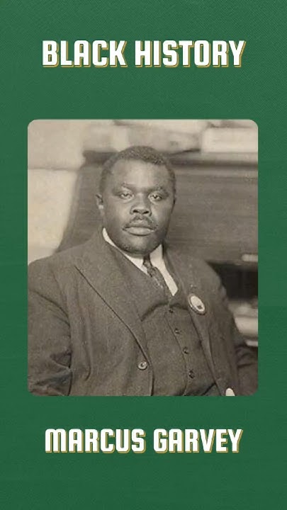 MARCUS MOSIAH GARVEY |The Power of Black Print & Pan-Africanism-World ...