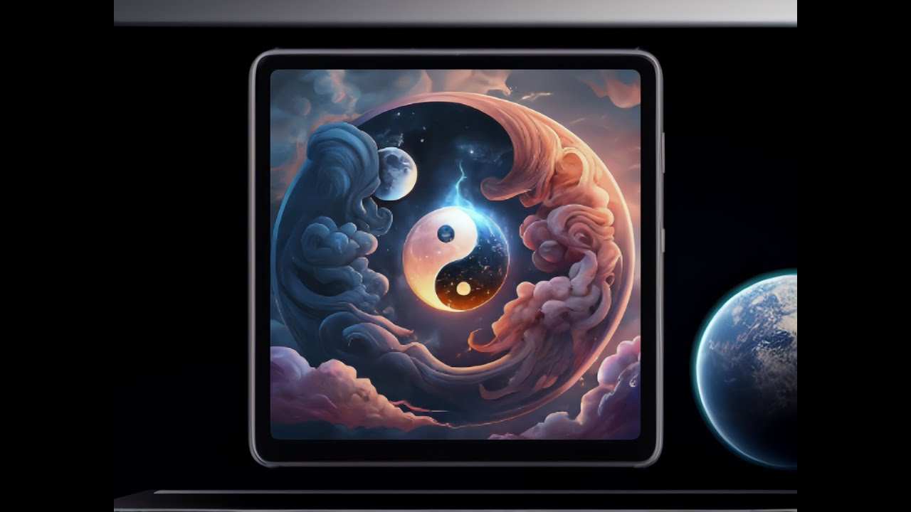 "Celestial Balance: AI Music & Visuals 2-minute Journey to the ...