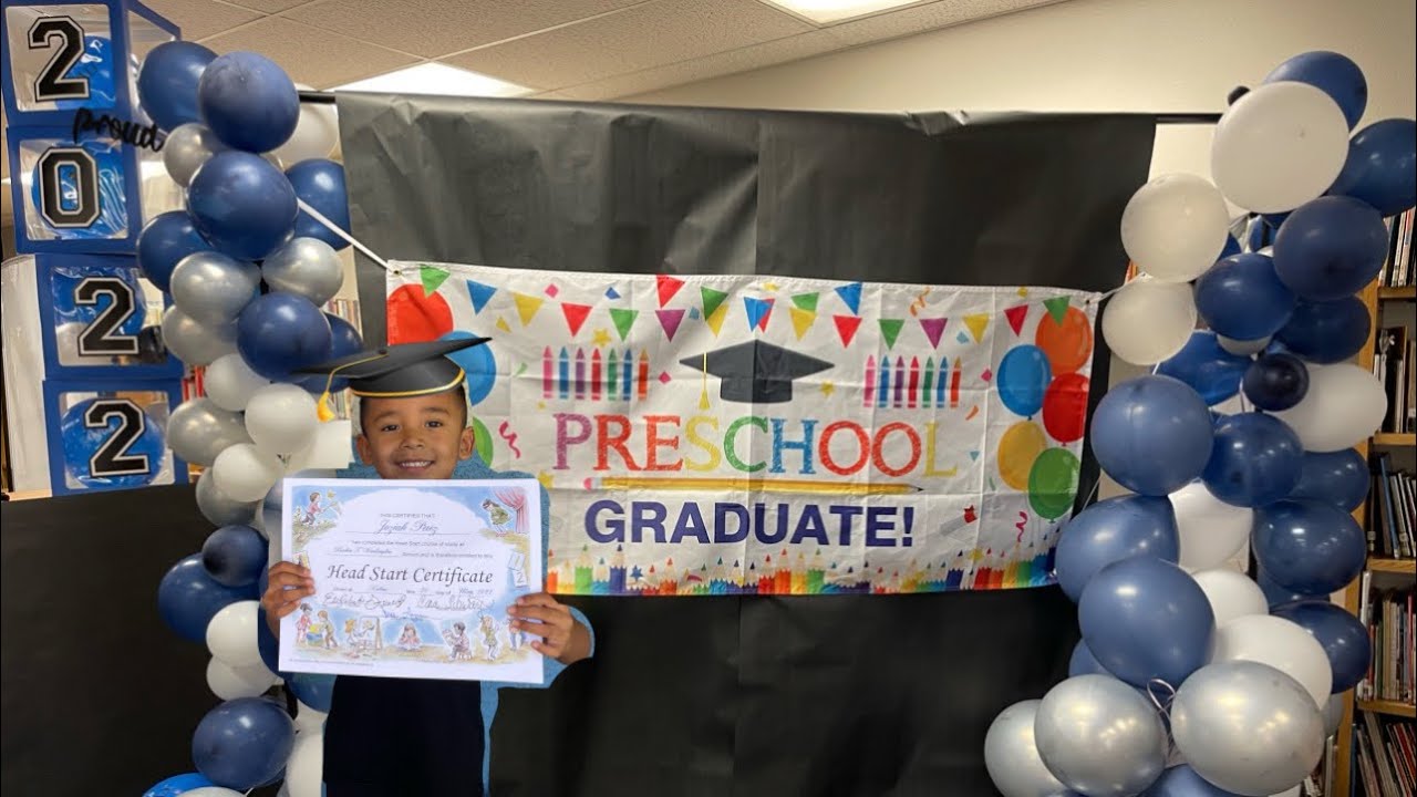 My Ziah’s graduation from preschool on to kindergarten *2022* - YouTube