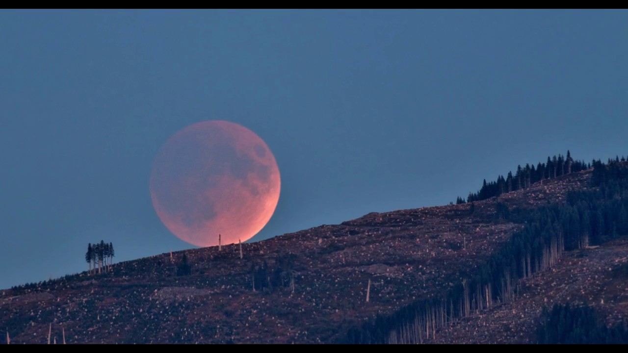 Lunar Eclipse 2017 August 7th To 8th | Chandra Grahan , Kathmandu Nepal ...