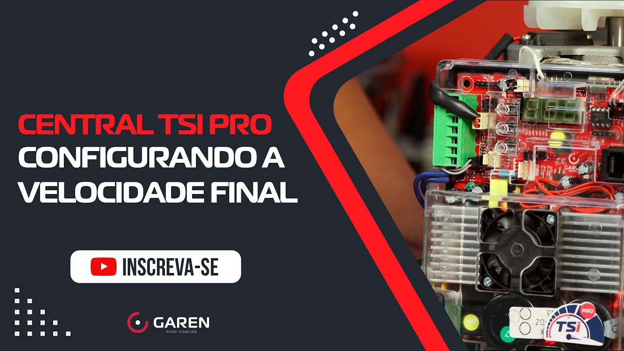 Central TSI Pro - Configurando a velocidade final - YouTube