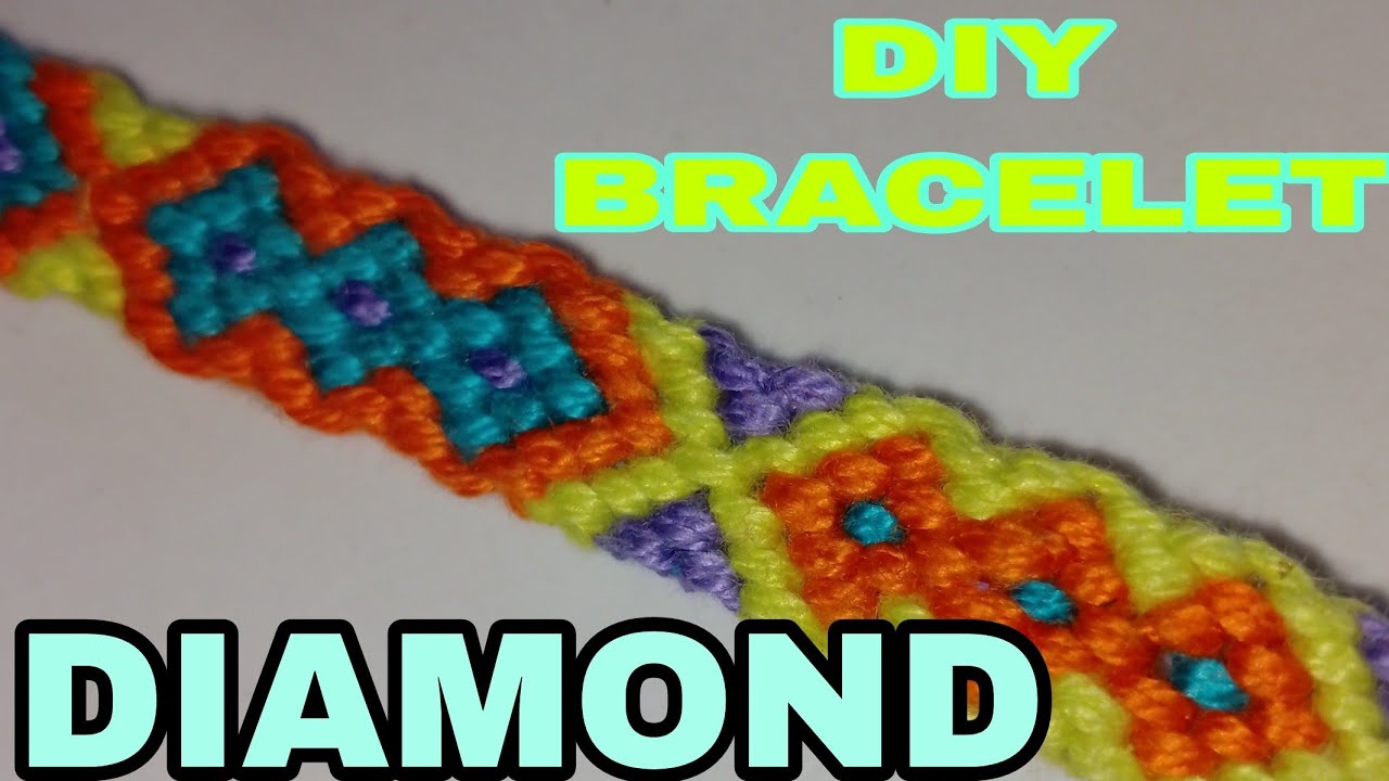 FRIENDSHIP BRACELET |STEP BY STEP TUTORIAL FOR BEGINNERS - YouTube