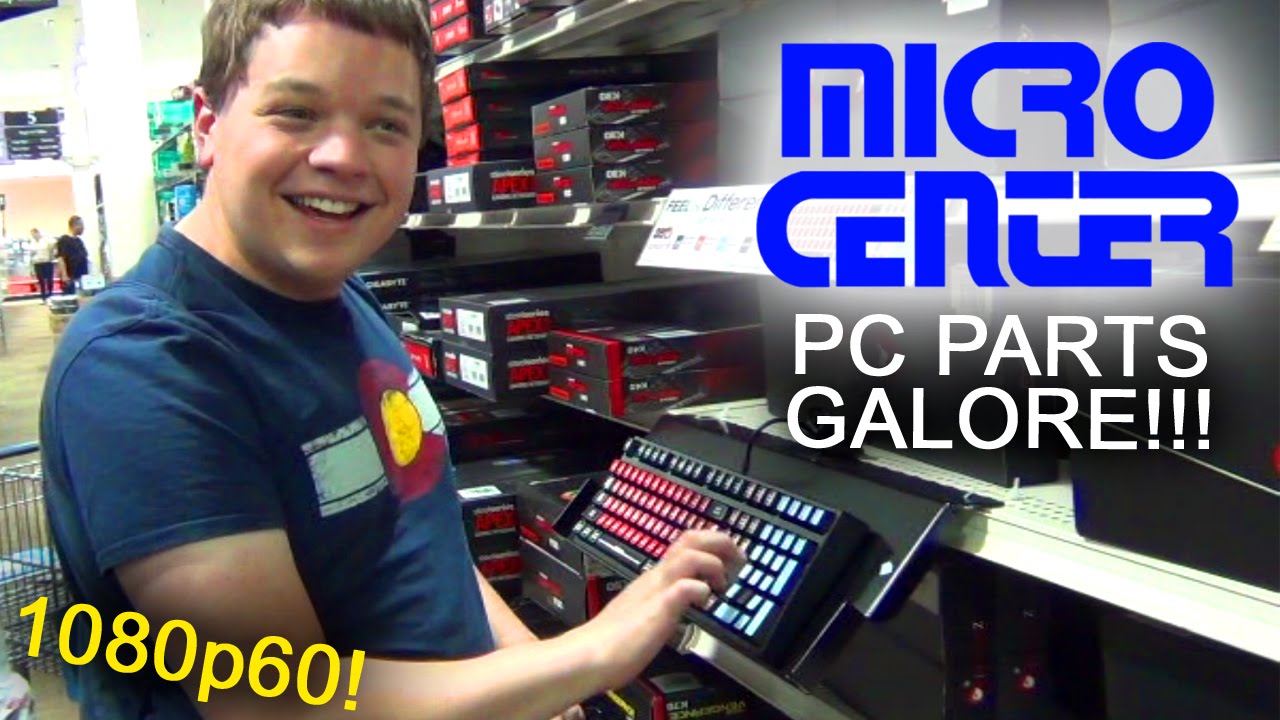 A Day at the Micro Center! - YouTube
