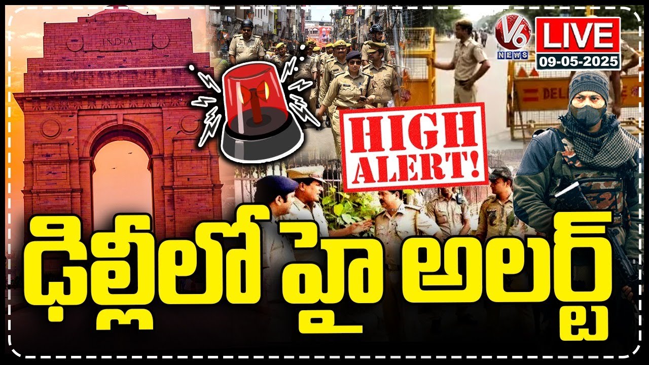 LIVE : High Alert In Delhi | Delhi Govt Cancels Leaves Of Public ...