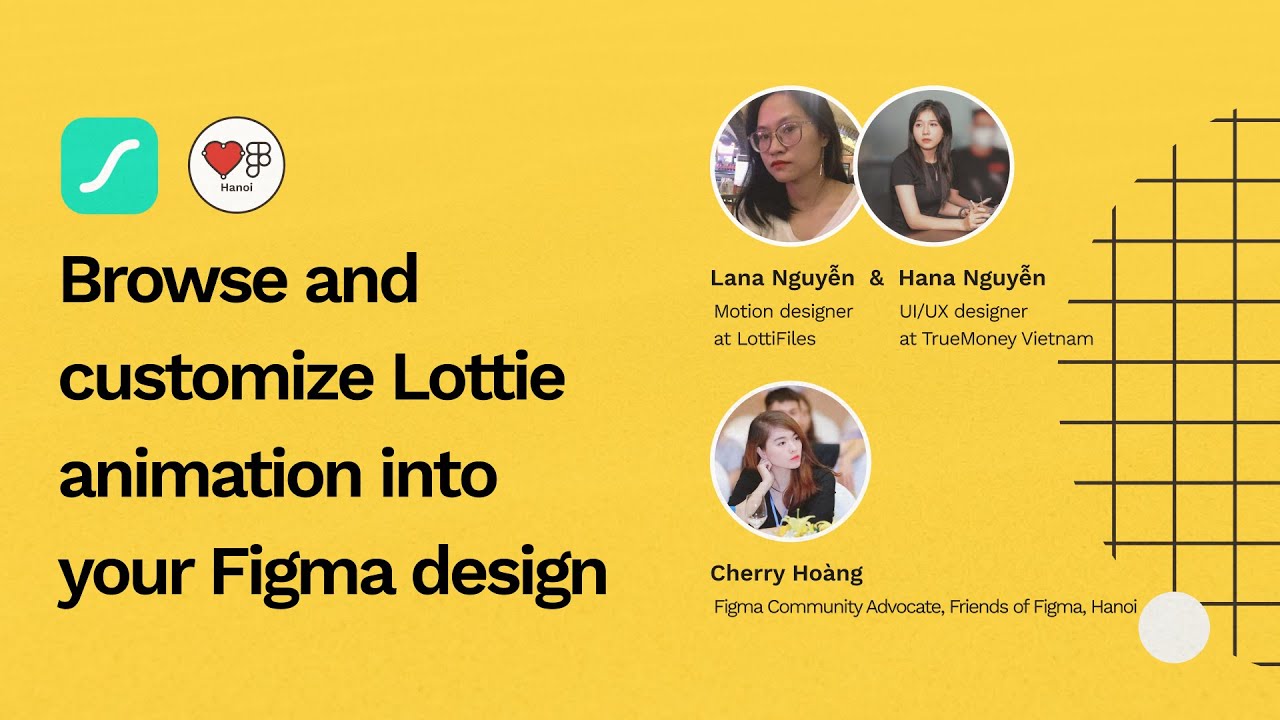 Lottie x FoF, Hanoi event: Tạo hình động Lottie trong Figma - YouTube