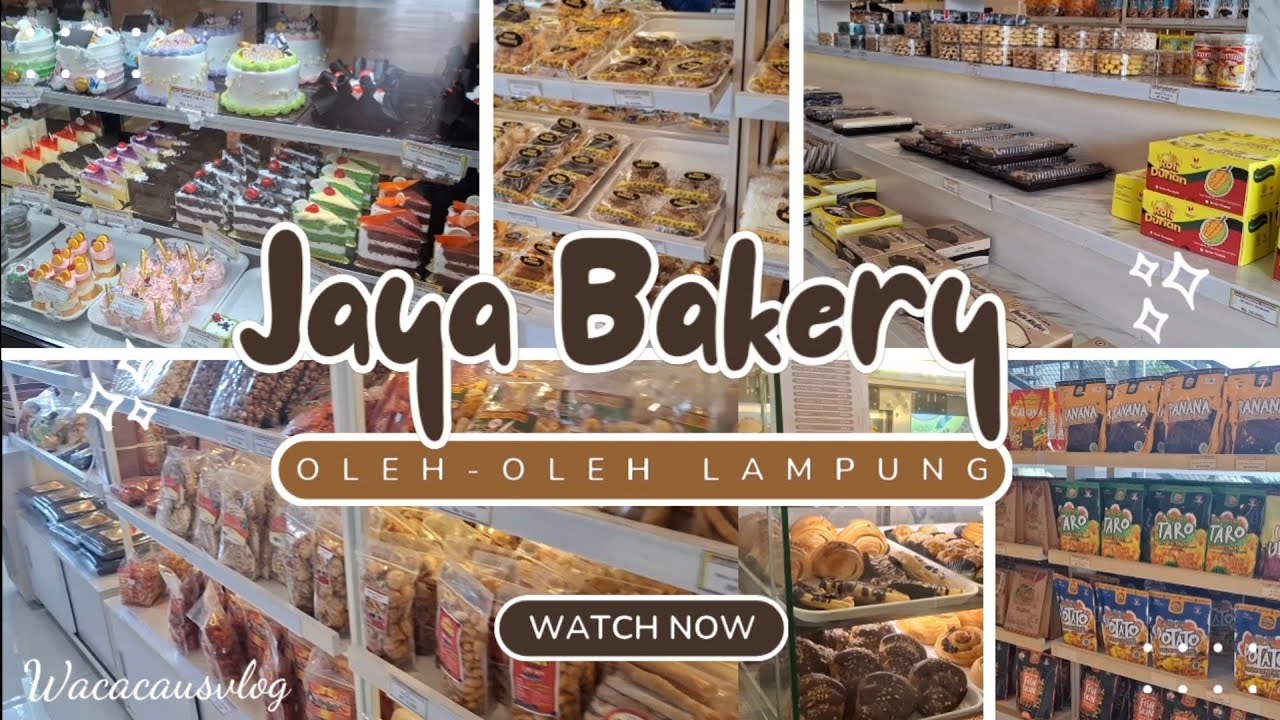Jaya Bakery Lampung - Toko Kue Oleh-Oleh Lampung - Shop With Me [4K ...
