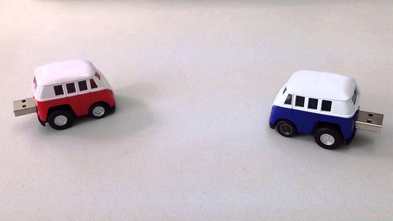 VW Bus USB Flash Drive - YouTube