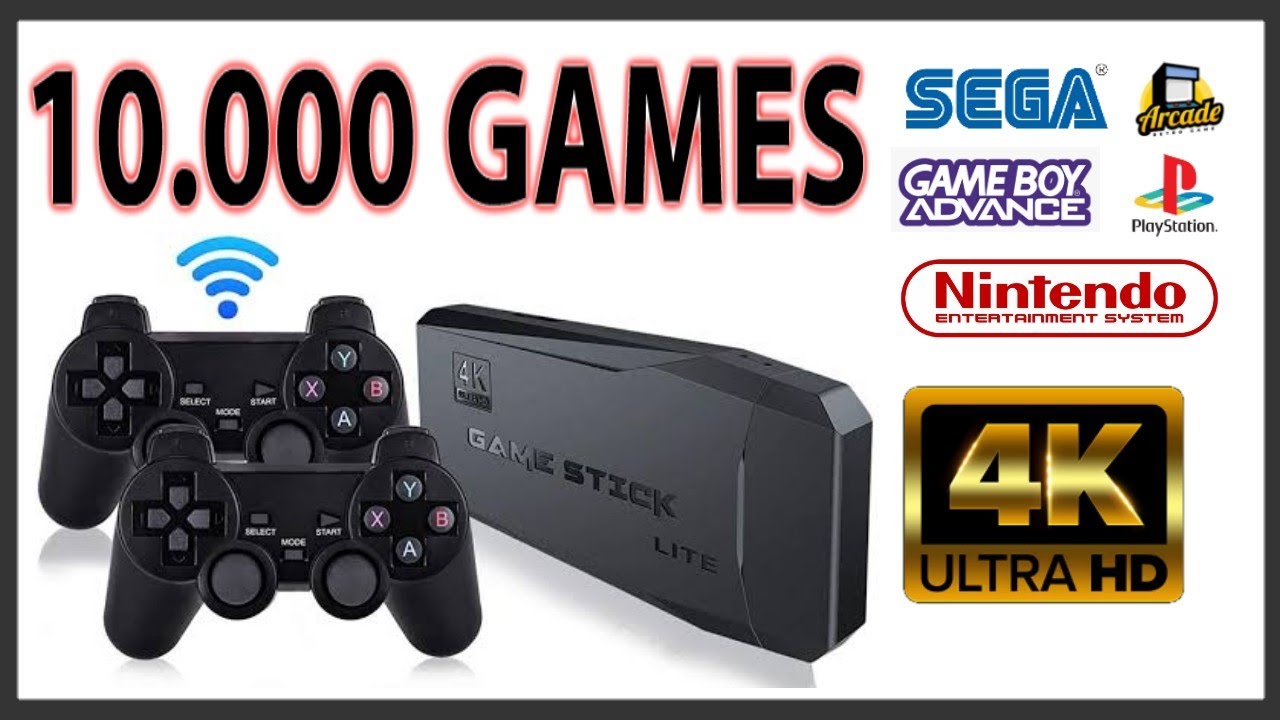 TV STICK GAMING - 4K GAMESTICK LITE | NOSTALGIA BERSAMA 10.000 GAME ...